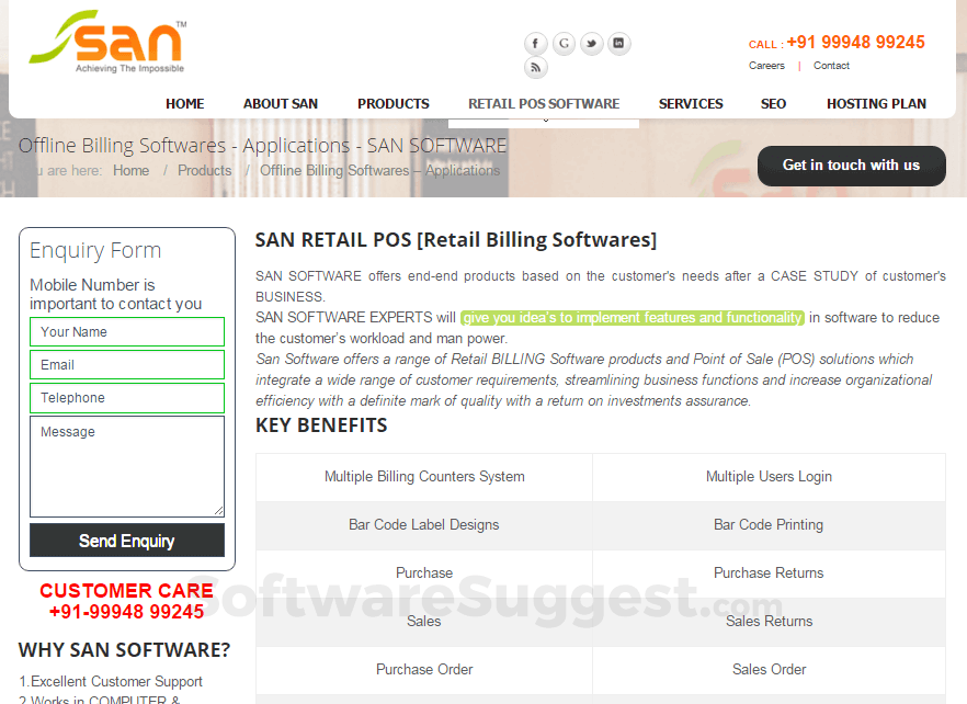 SAN Retail POS: Reviews, Pricing, Features in 2025