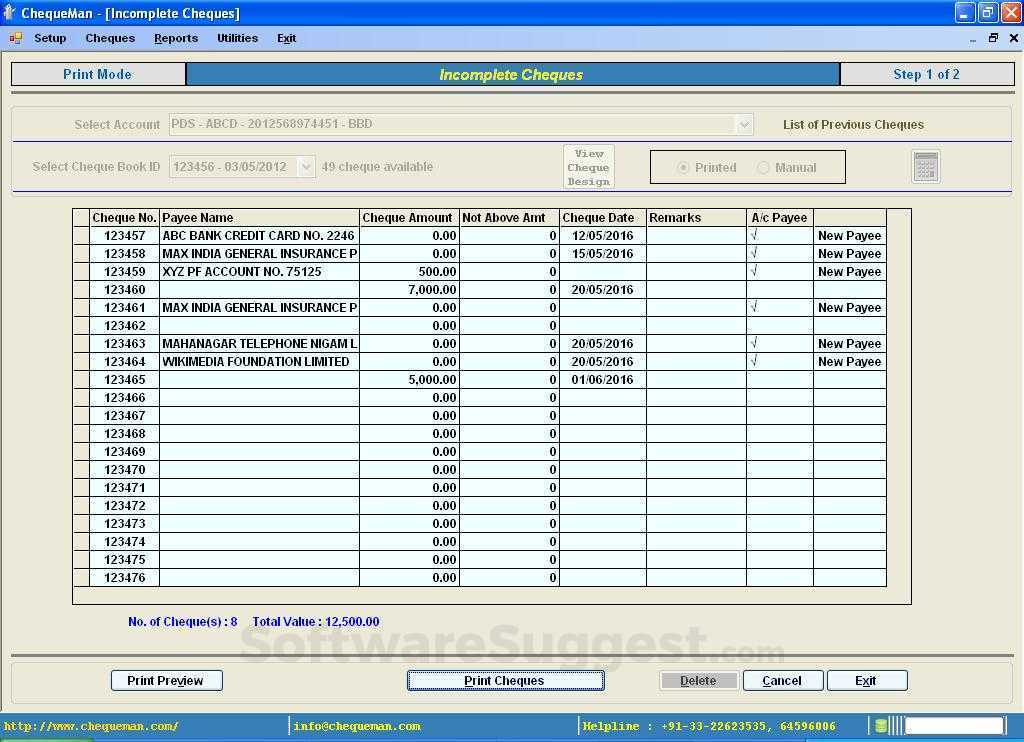 Compare ChequePRO vs ChequeMan in September 2025