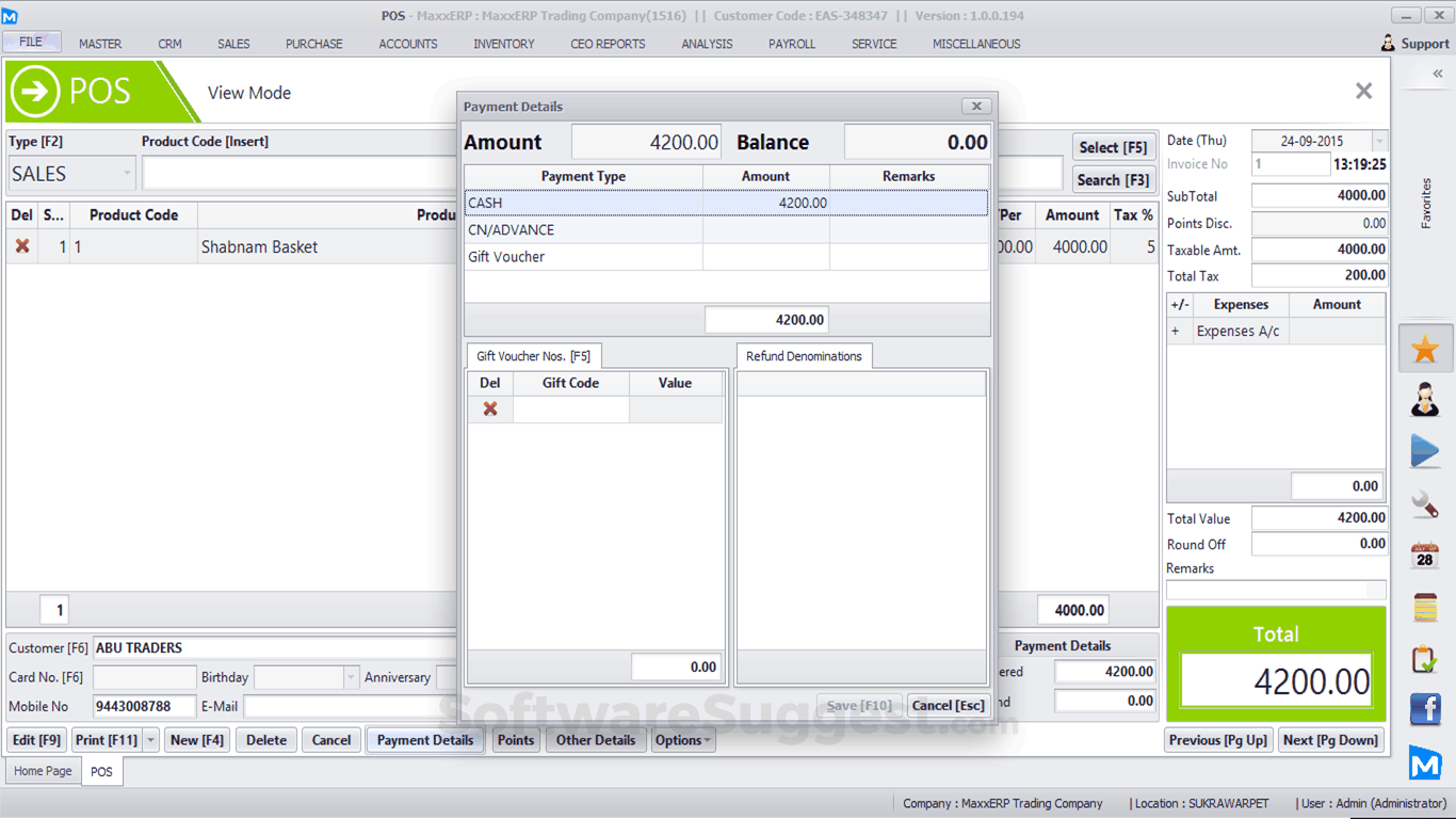 MaxxERP-Textile Retail Chain POS Software - Pricing, Features, and ...