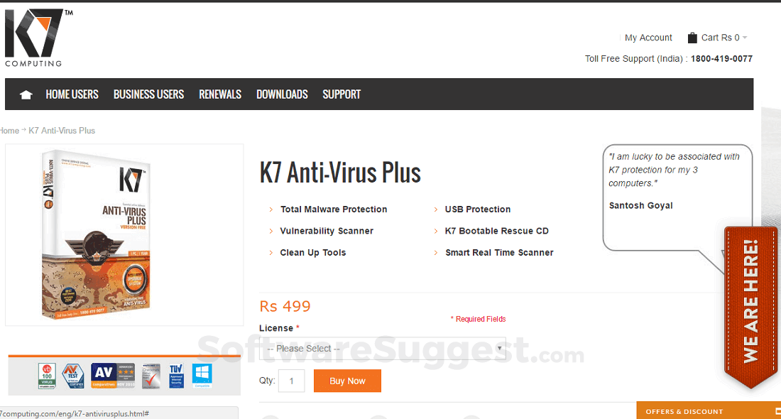K7 Antivirus: Pricing, Features, and Integration in 2026