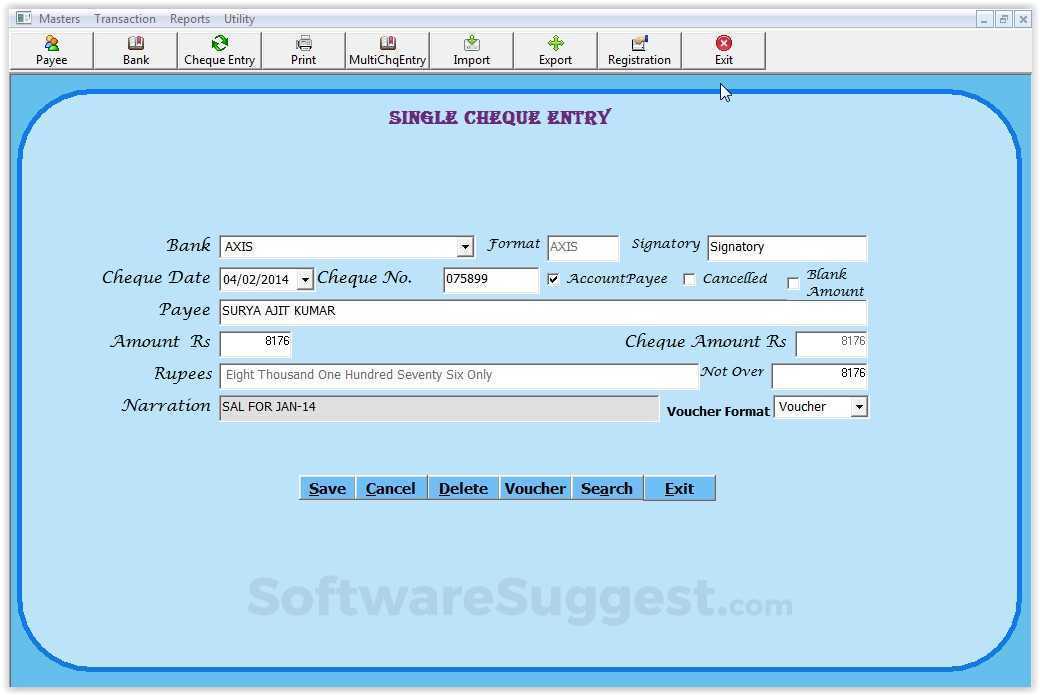 Compare ChequePRO vs Chrysanth Cheque Writer in May 2024