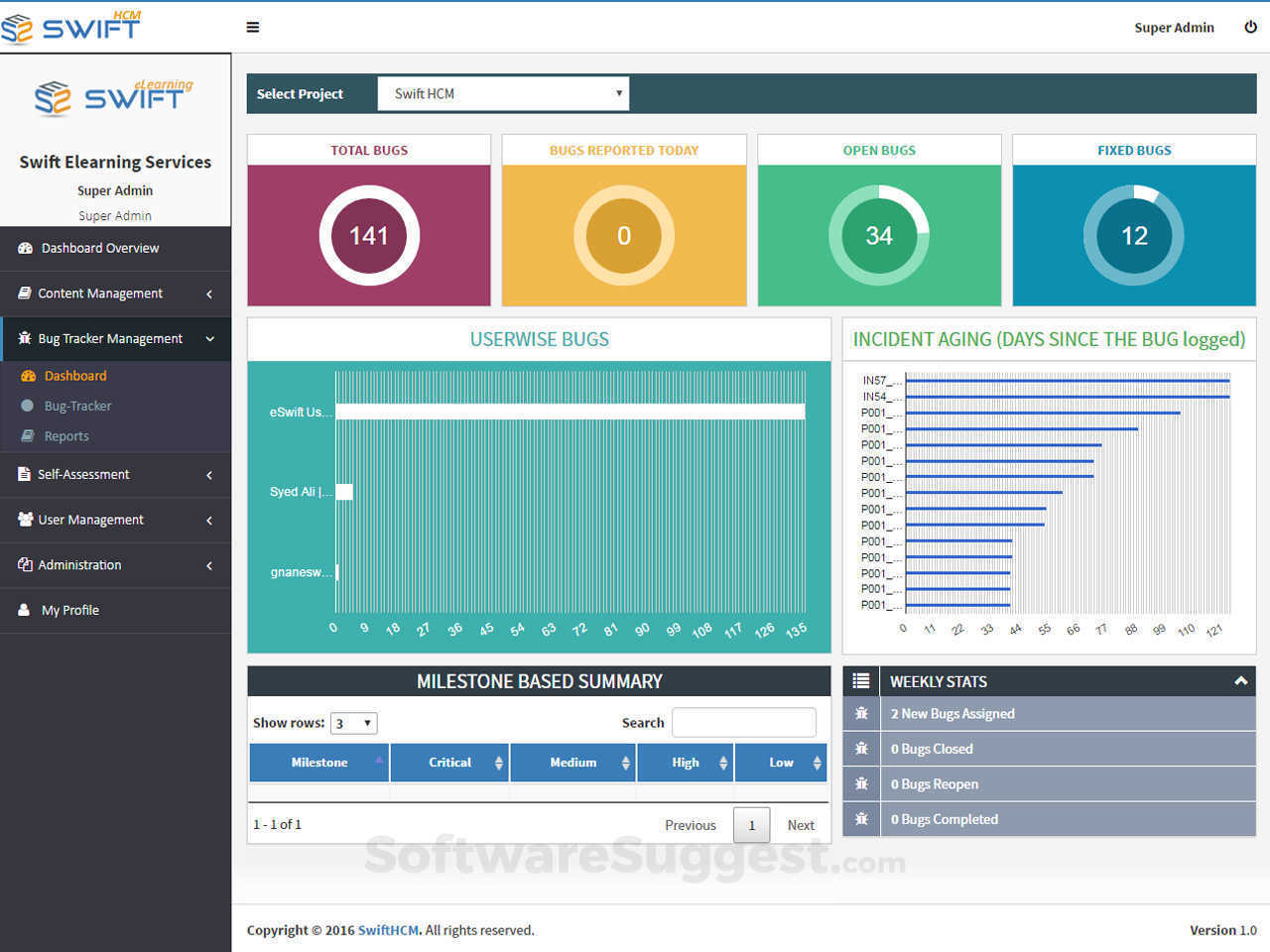 Swift Bug Tracker Pricing Features And Reviews Mar 2025