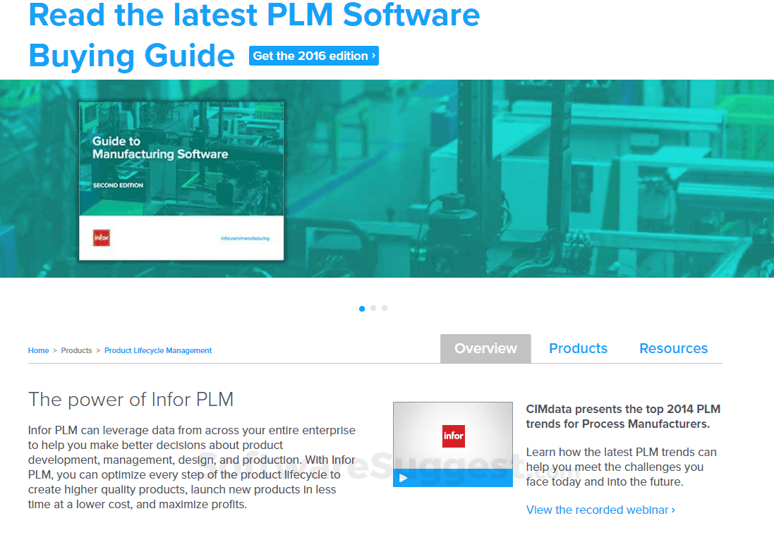 Infor PLM - Pricing, Features, and Details in 2025