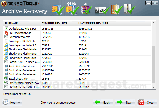 SysInfo Archive Recovery Tool - Pricing, Features, and Details in 2025