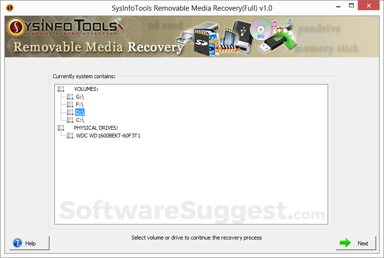 SysInfo Removable Media Data Recovery Utility Pricing, Features, and ...