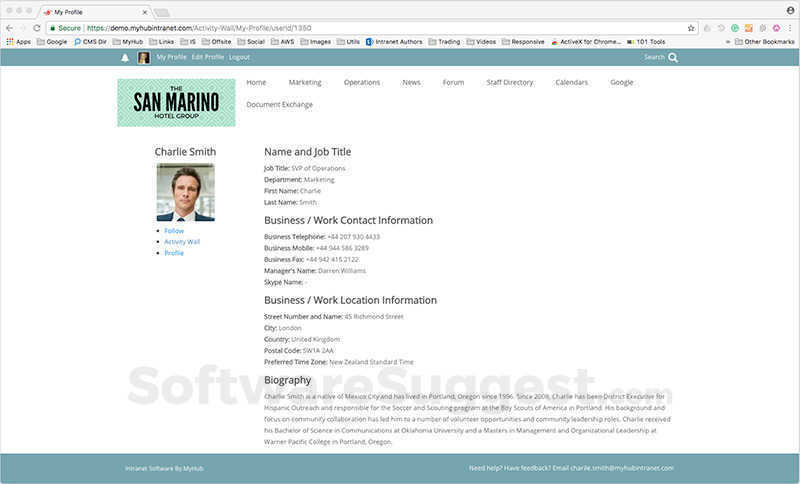 MyHub Intranet - Pricing, Features, and Details in 2025