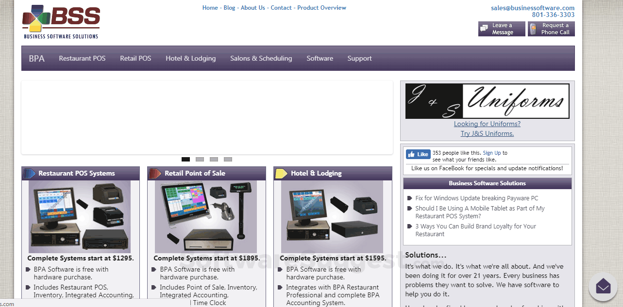 BSS POS - Pricing, Features, and Details in 2025