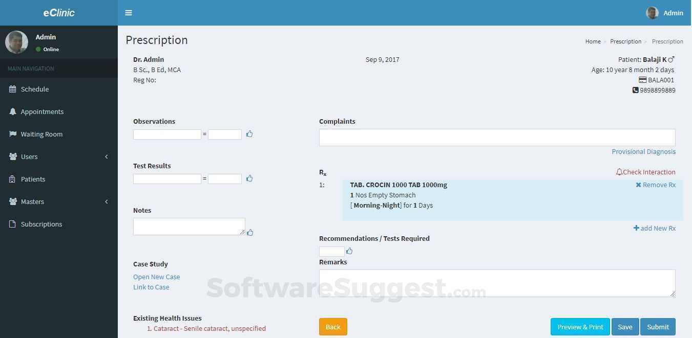 eClinic Practice Pricing, Features, and Reviews (Jan 2025)