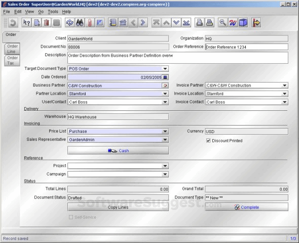 Compiere - Pricing, Features, and Details in 2025
