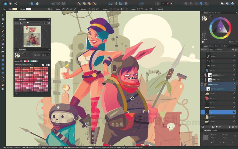 Compare Adobe Illustrator vs Affinity Designer in April 2026