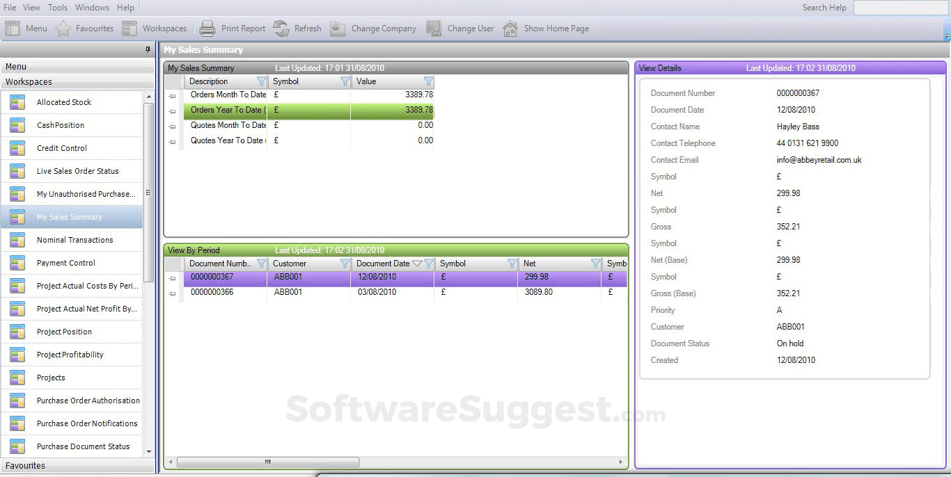 Compare Sage Accounting vs SunSystems in December 2025