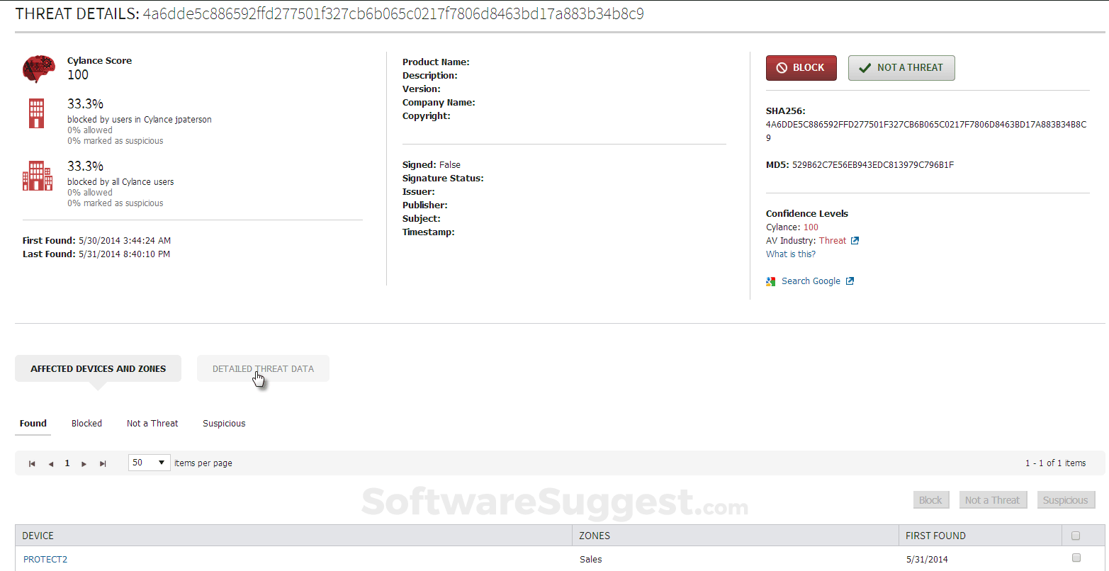 CylancePROTECT - Pricing, Features, and Details in 2025