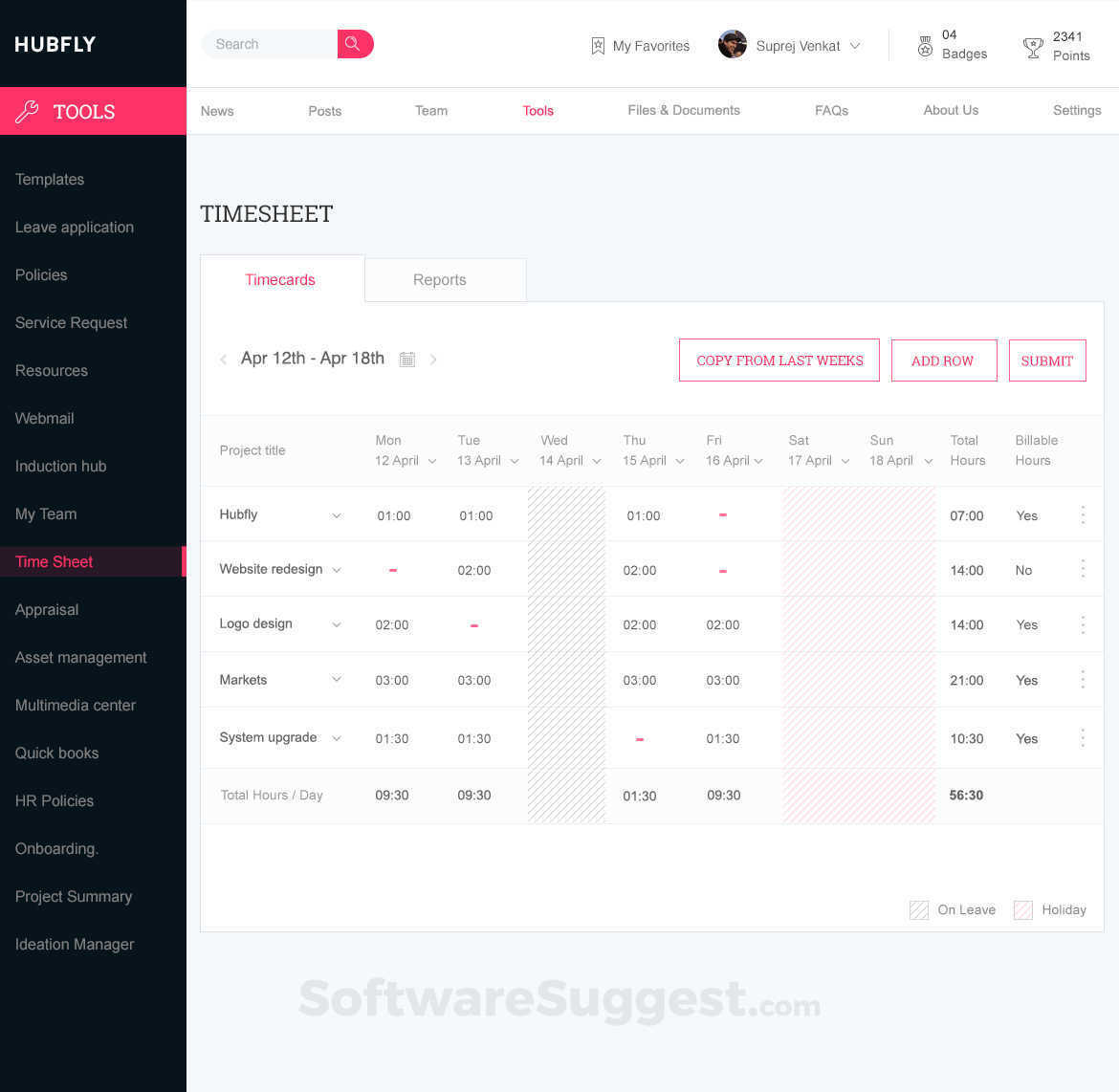 Hubfly SharePoint Timesheet management - Pricing, Features, and Details ...