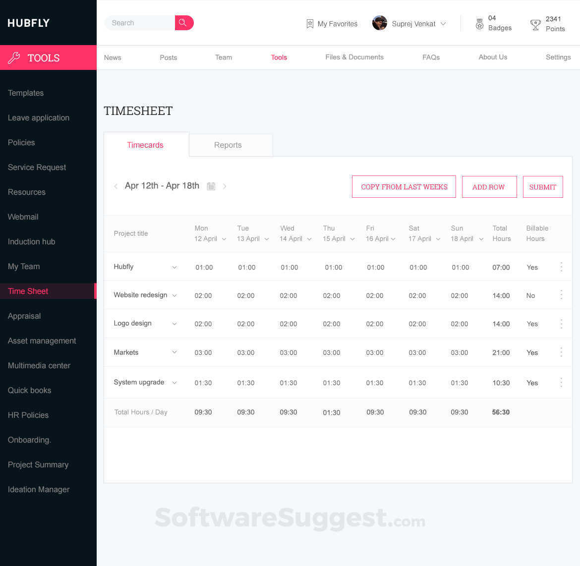 Hubfly SharePoint Timesheet management - Pricing, Features, and Details ...