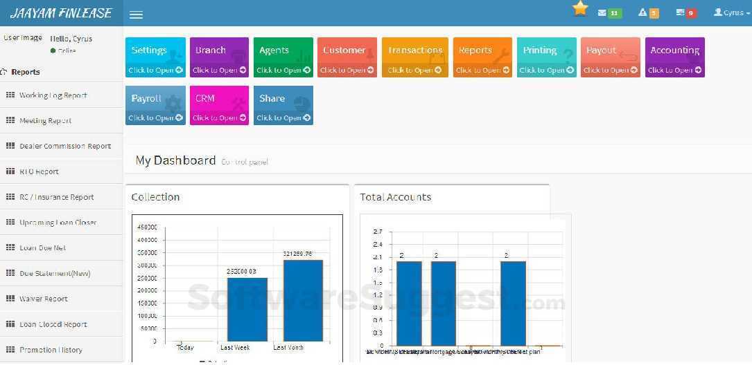 Cyrus - Loan Management Software - Pricing, Features, and Details in 2025