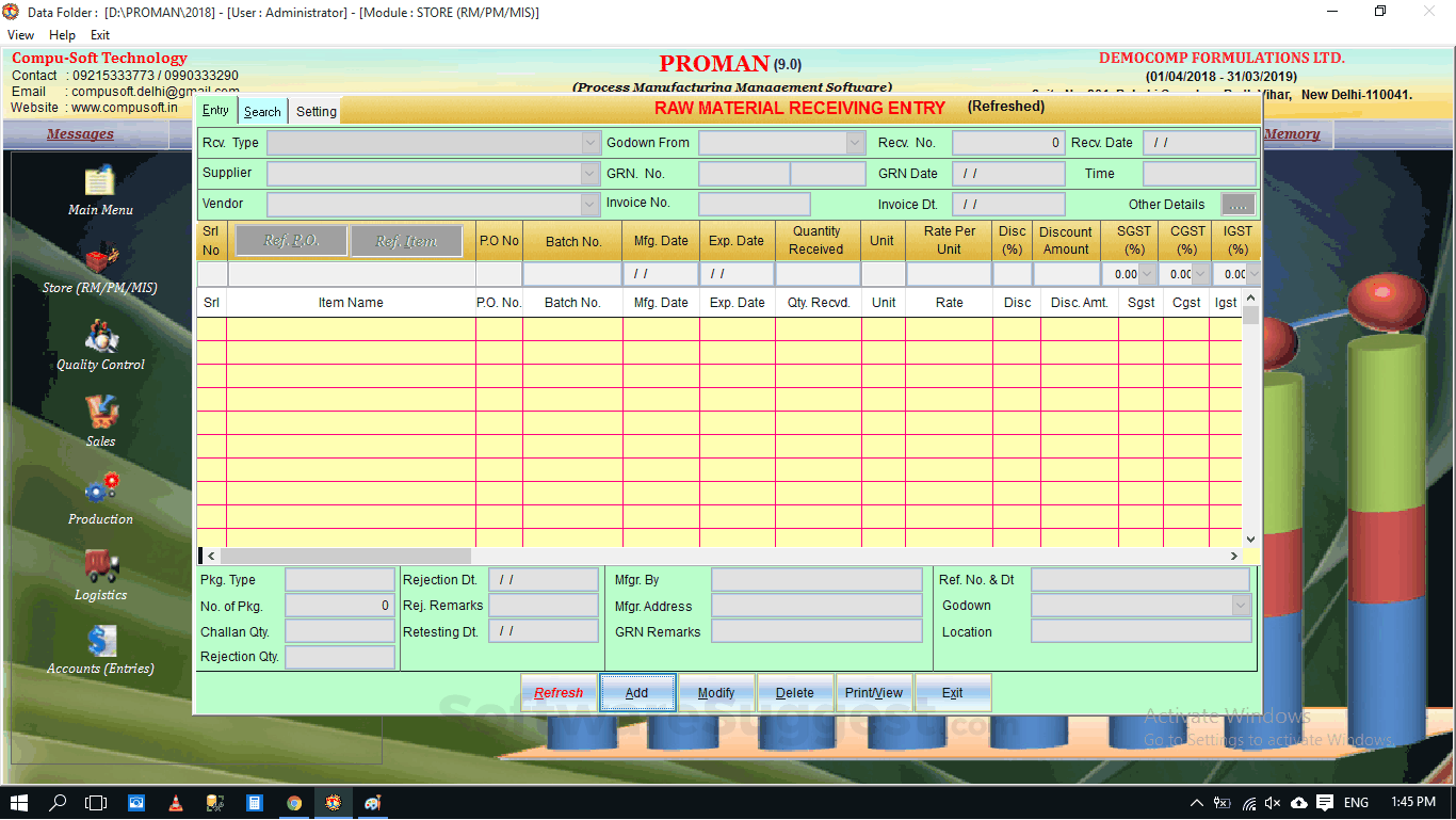 PROMAN-ERP - Pricing, Features, and Details in 2025