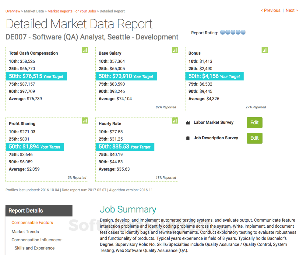 Compare PayScale vs Payfactors in January 2026