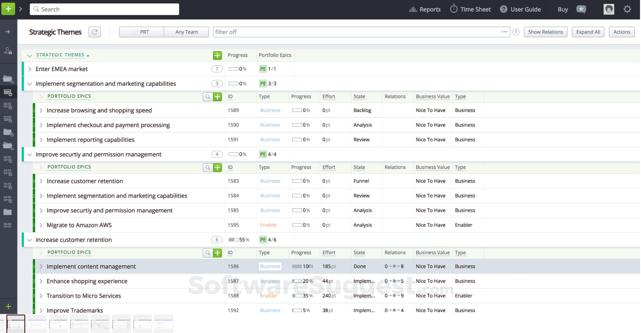 Targetprocess - Pricing, Features, and Details in 2025