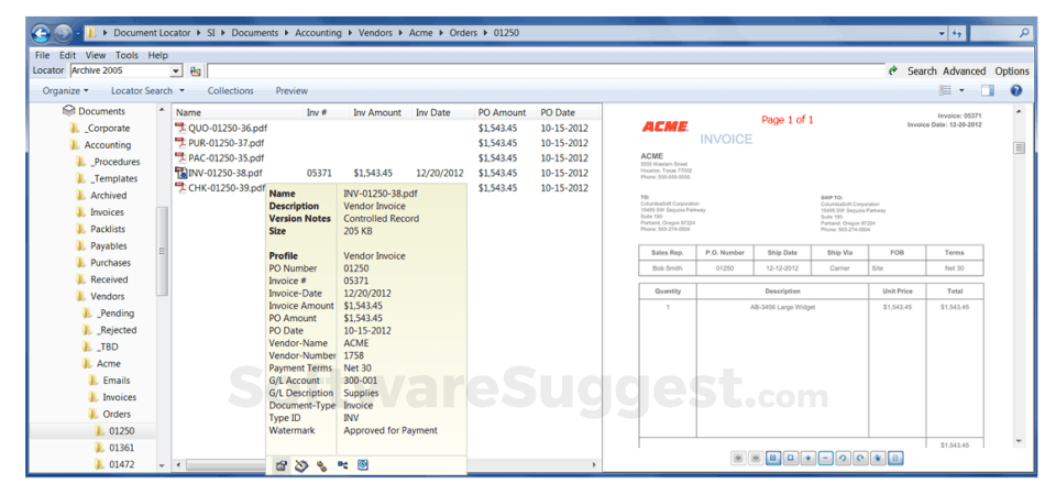 Document Locator - Pricing, Features, and Details in 2025