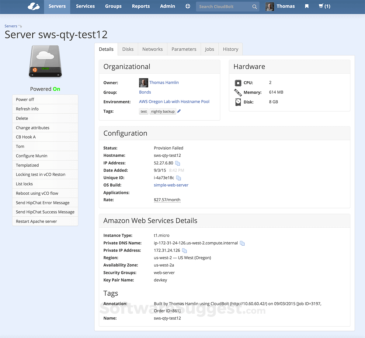 CloudBolt - Pricing, Features, and Details in 2025