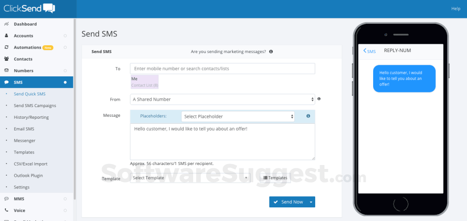 ClickSend: Reviews, Pricing, Features in 2025