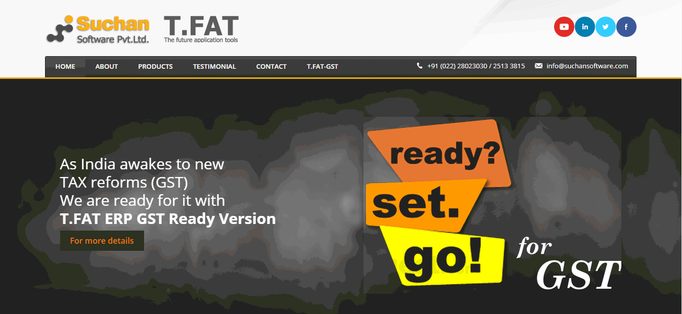 T.FAT ERP - Pricing, Features, and Details in 2025