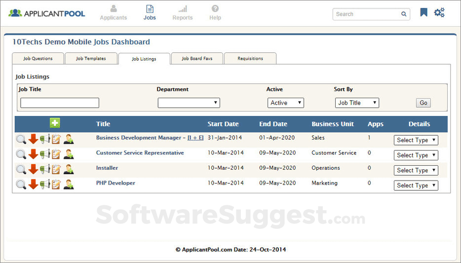 ApplicantPool - Pricing, Features, and Details in 2025