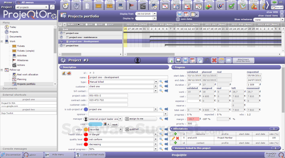ProjeQtOr - Pricing, Features, and Details in 2025