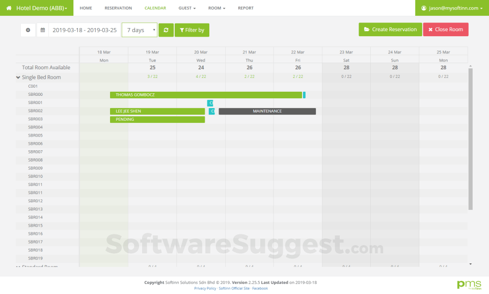 Softinn PMS - Pricing, Features, and Details in 2025