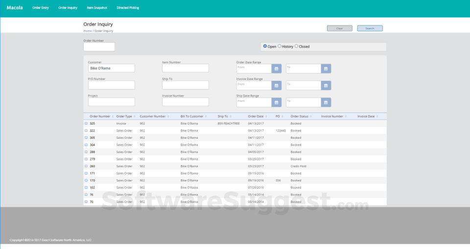Macola 10 Pricing, Features, and Reviews (Jul 2025)
