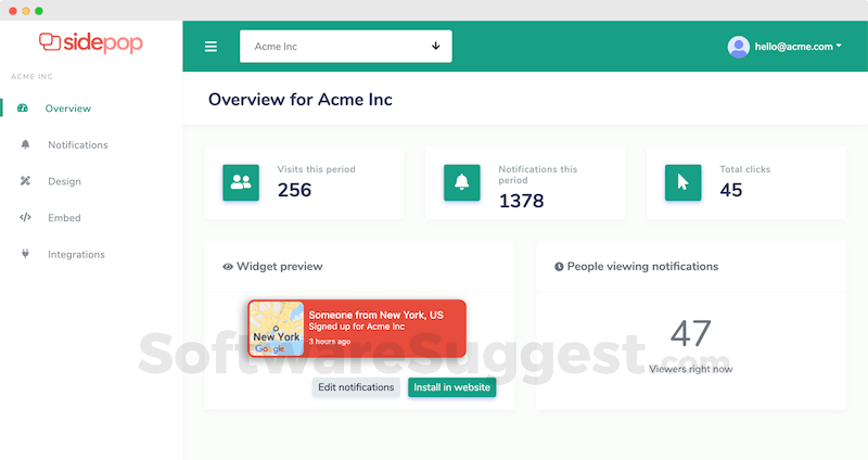 Sidepop - Pricing, Features, and Details in 2025