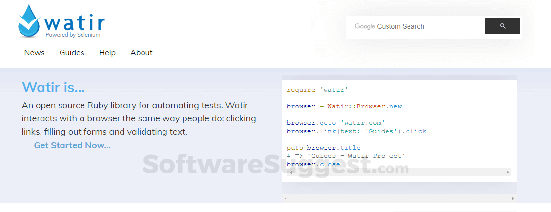 Watir - Pricing, Features, and Details in 2025