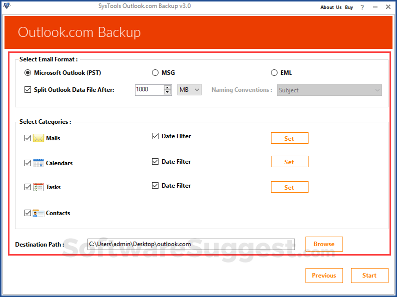 SysTools Outlook Backup Pricing, Features, and Reviews (Mar 2025)