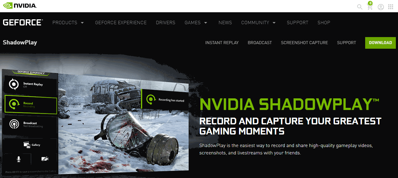 Nvidia Shadowplay - Pricing, Features, and Details in 2025