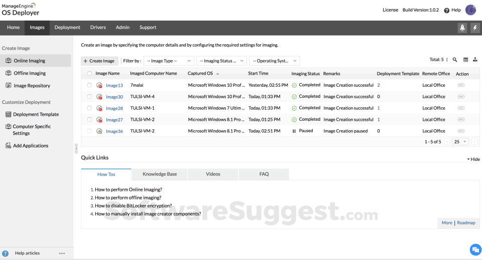 ManageEngine OS Deployer Pricing, Features, and Reviews (Jun 2025)