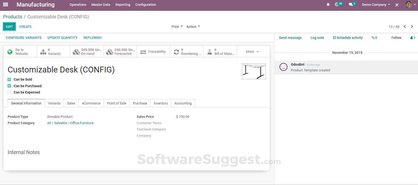 Odoo MRP - Pricing, Features, and Details in 2025