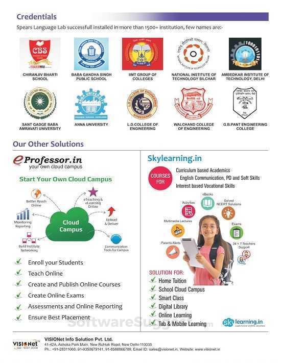 SPEARS Language Lab - Pricing, Features, and Details in 2025