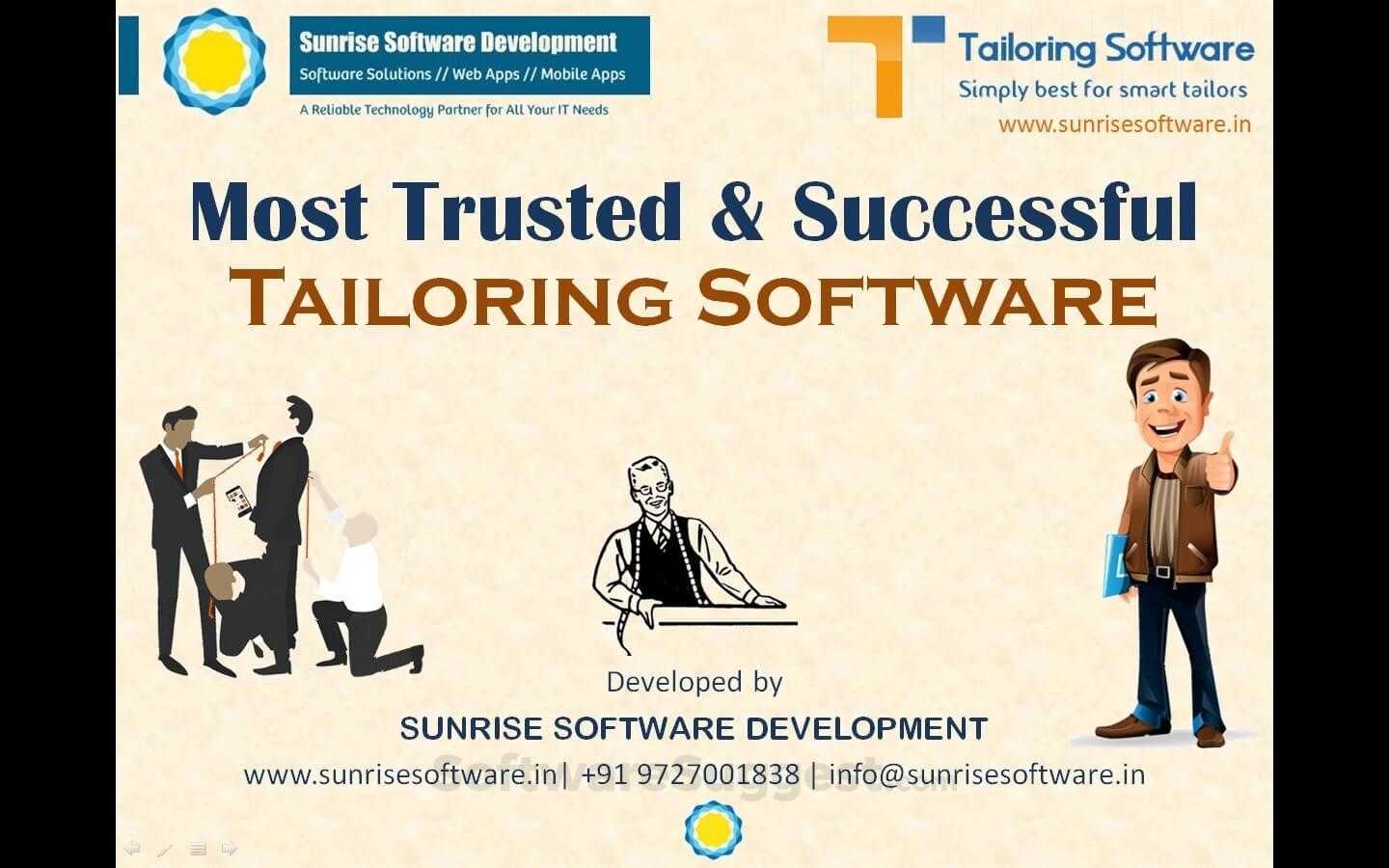 Sunrise Tailoring Pricing, Features, and Reviews (May 2025)