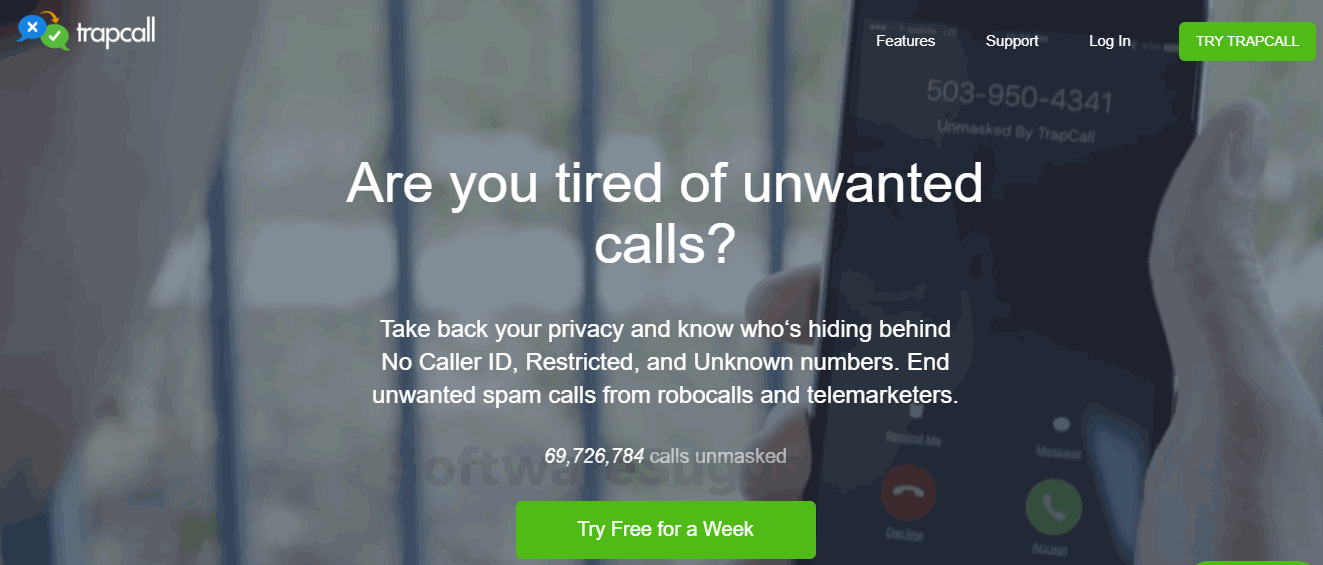 TrapCall - Pricing, Features, and Details in 2025