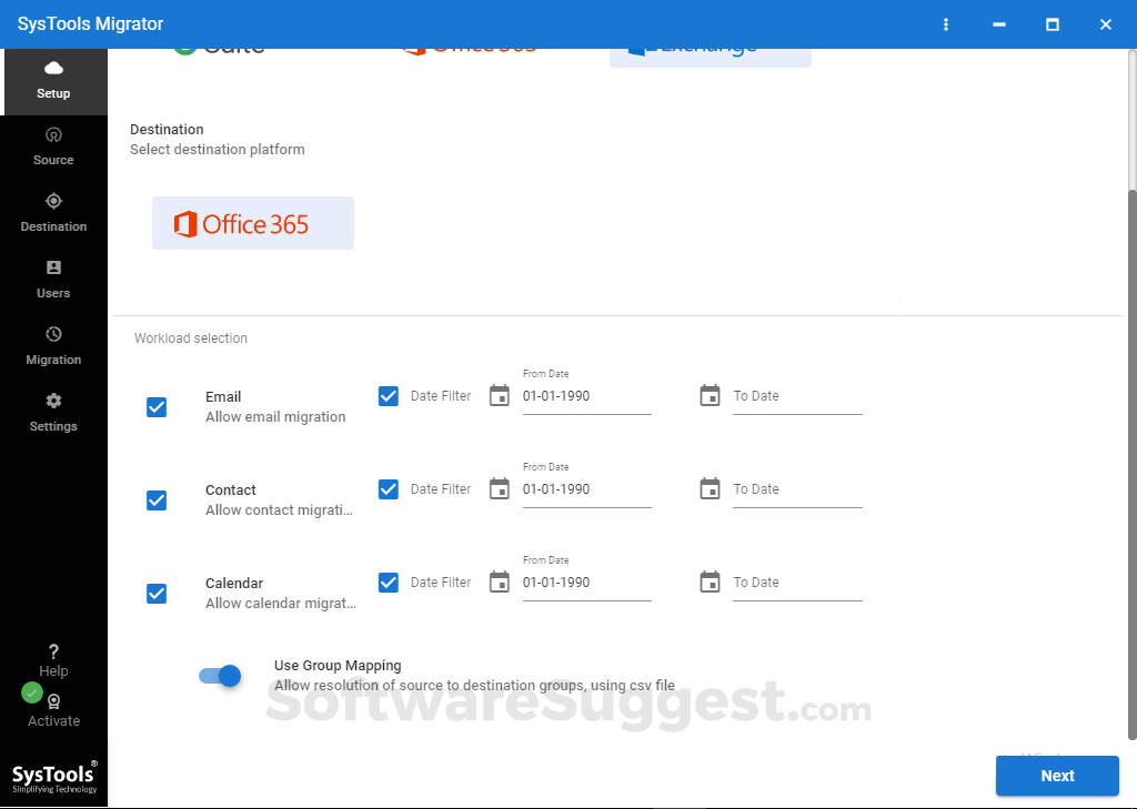 SysTools Exchange to Office 365 Migration - Pricing, Features, and Details in 2026