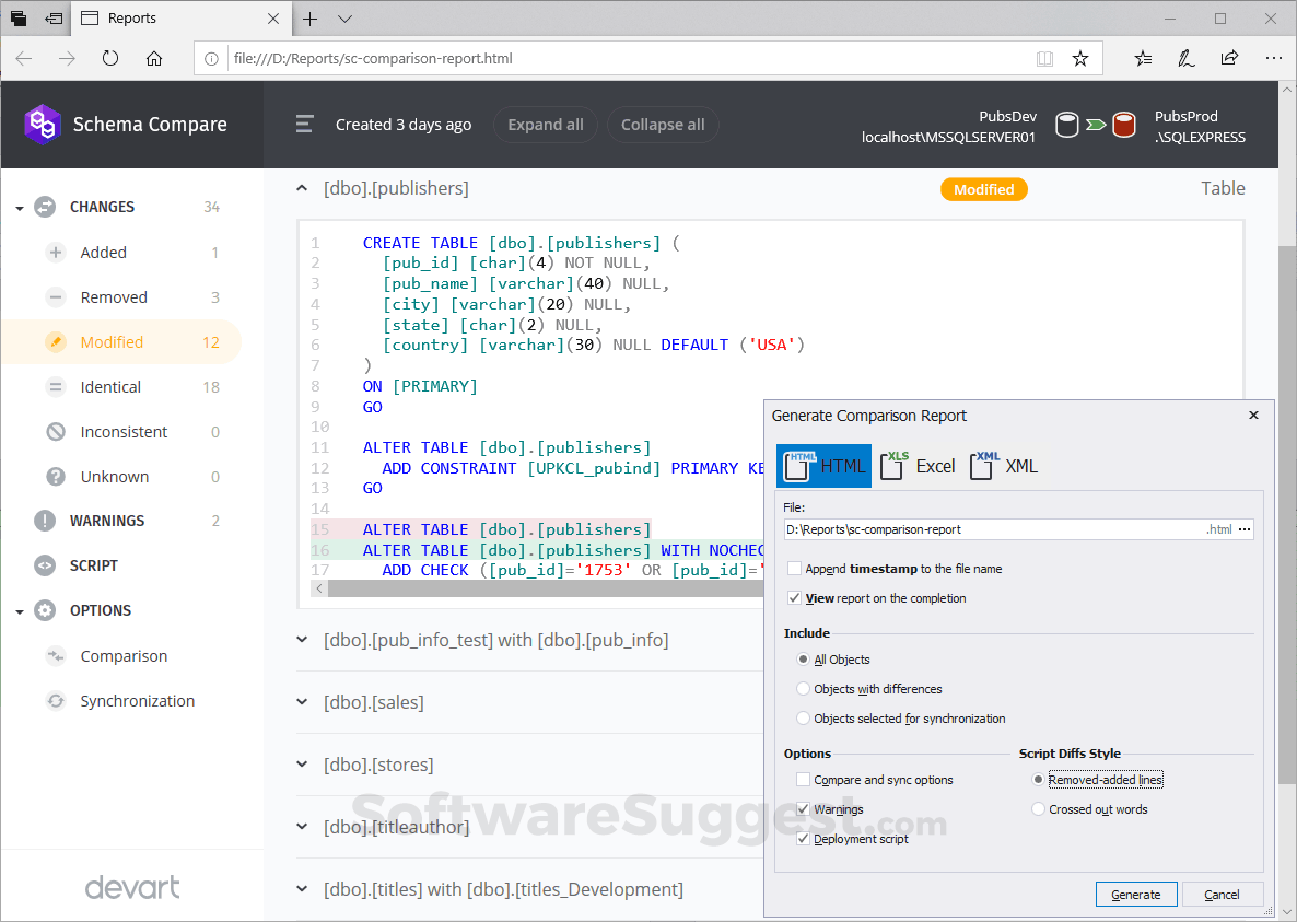 dbForge Schema Compare for SQL Server Pricing, Features, and Reviews ...