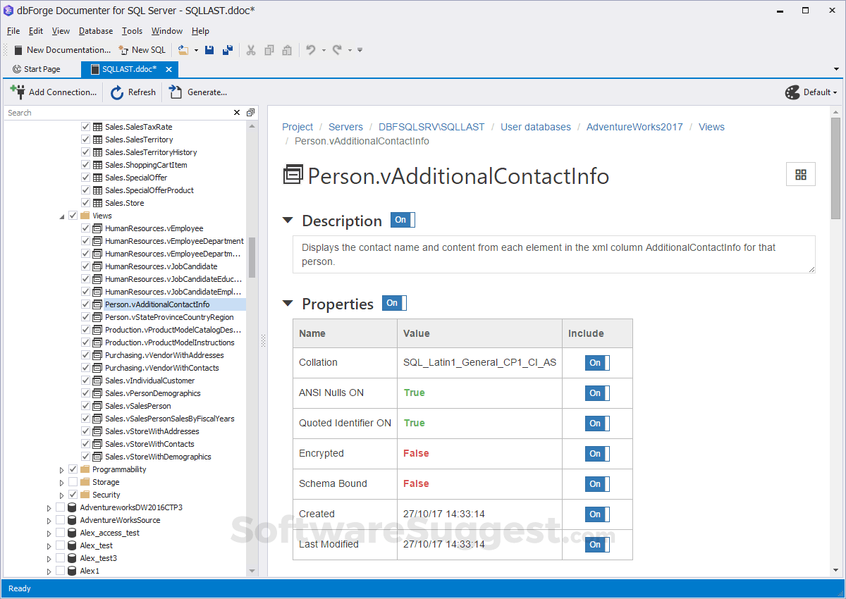 dbForge Documenter for SQL Server Pricing, Features, and Reviews (Aug 2024)