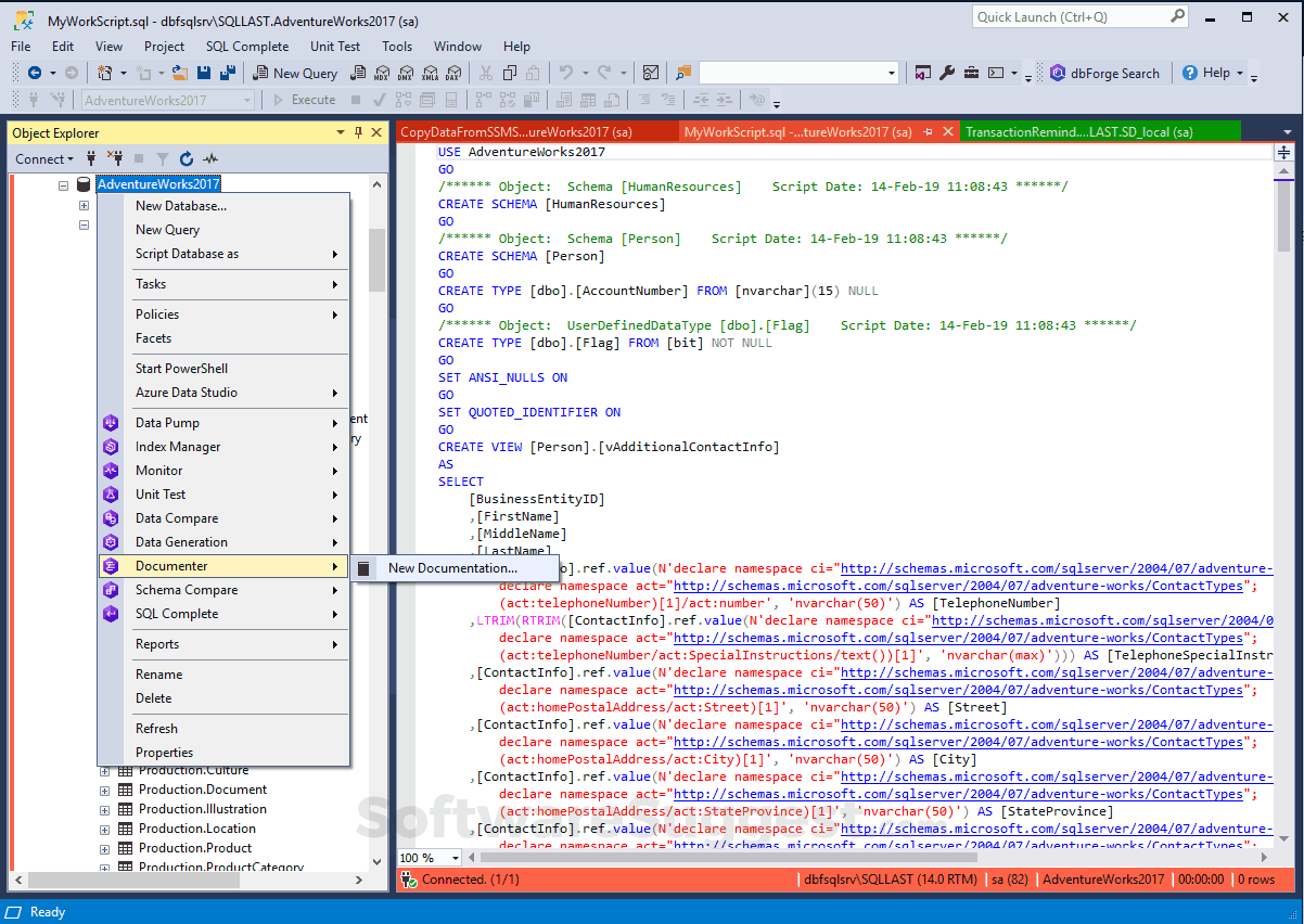 dbForge Documenter for SQL Server Pricing, Features, and Reviews (Aug 2024)