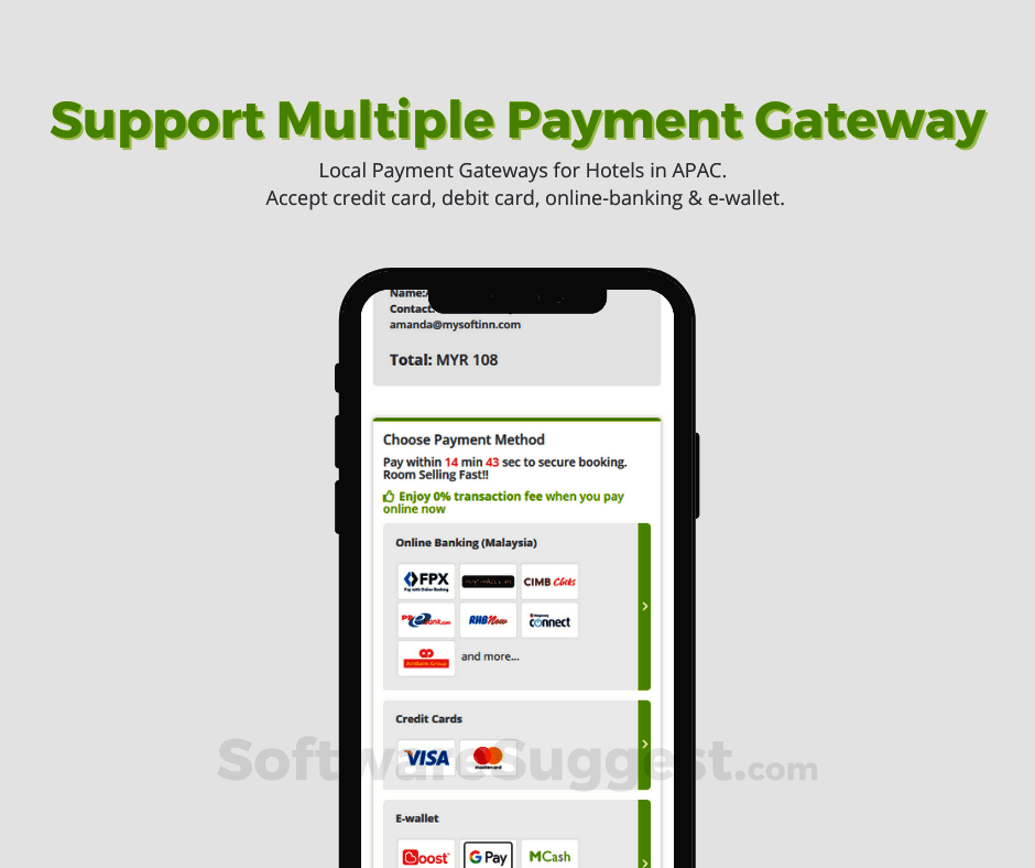 Softinn Booking Engine - Pricing, Features, and Details in 2025