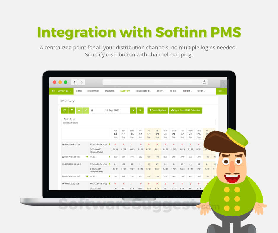 Softinn Channel Manager - Pricing, Features, and Details in 2025