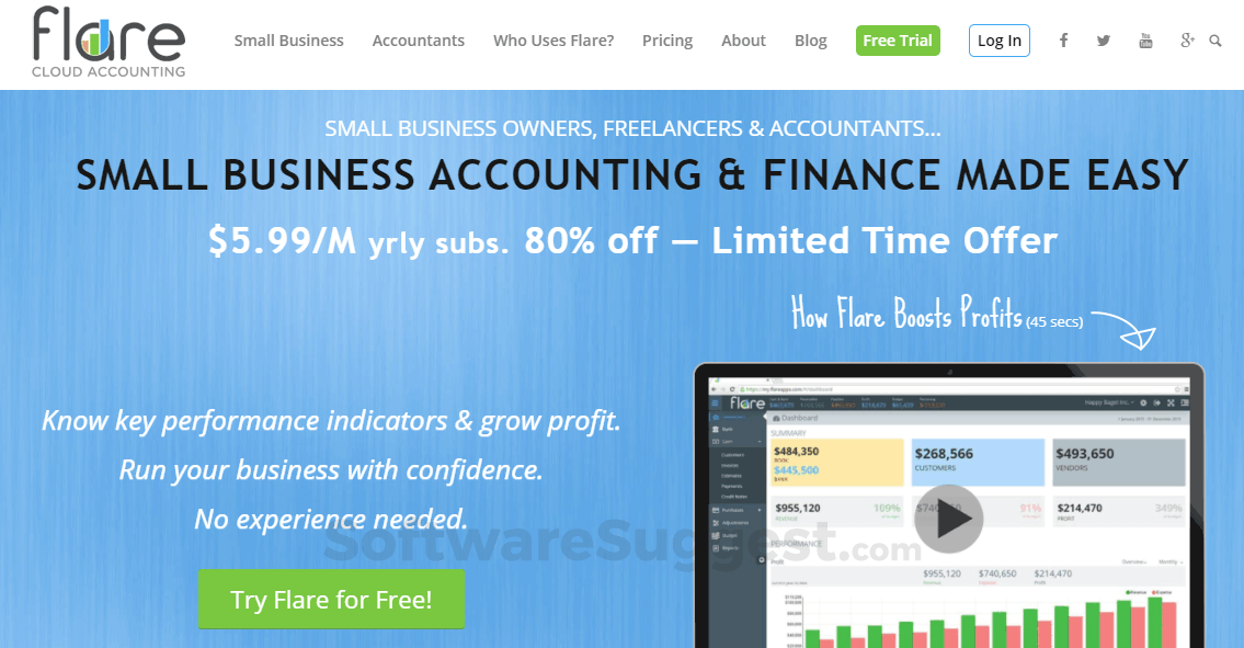 Flare Accounting - Pricing, Features, and Details in 2025