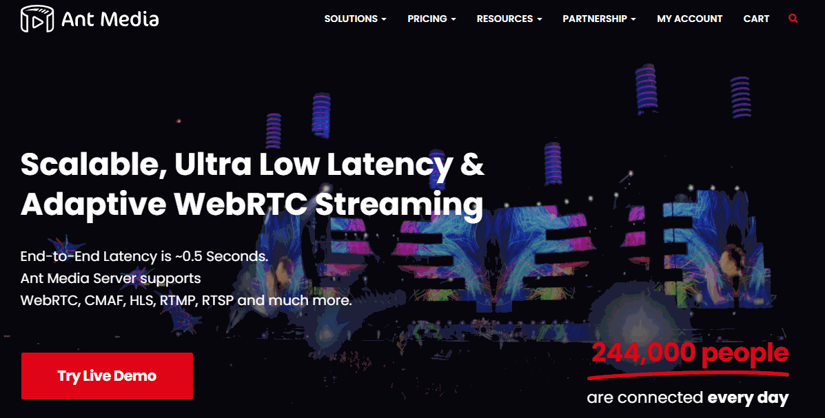 Ant Media Server - Pricing, Features, and Details in 2025