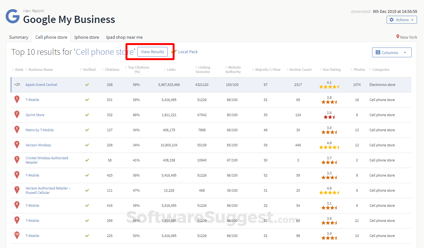 Compare BrightLocal vs Semrush in May 2025