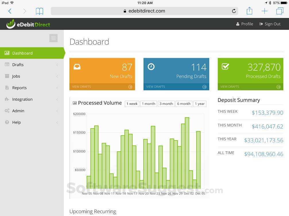 eDebitDirect Pricing, Features, and Reviews (Apr 2025)