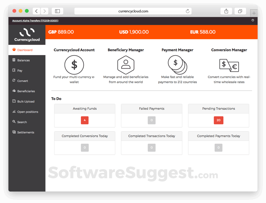 Currencycloud - Pricing, Features, and Details in 2026